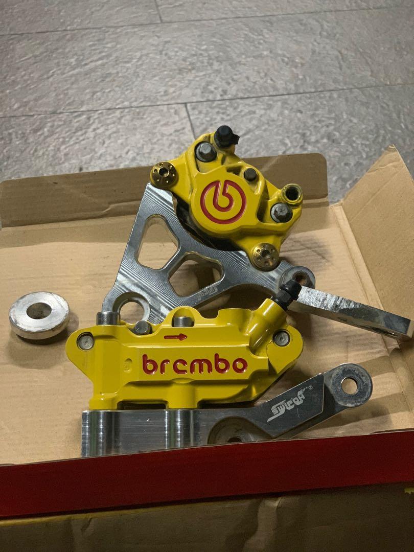 Pump Brembo 4 pot front , P34 (Problem), Motorbikes on Carousell