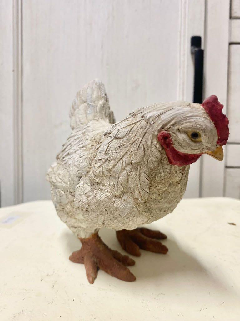 Resin chicken decor figurine, Furniture & Home Living, Home Decor ...