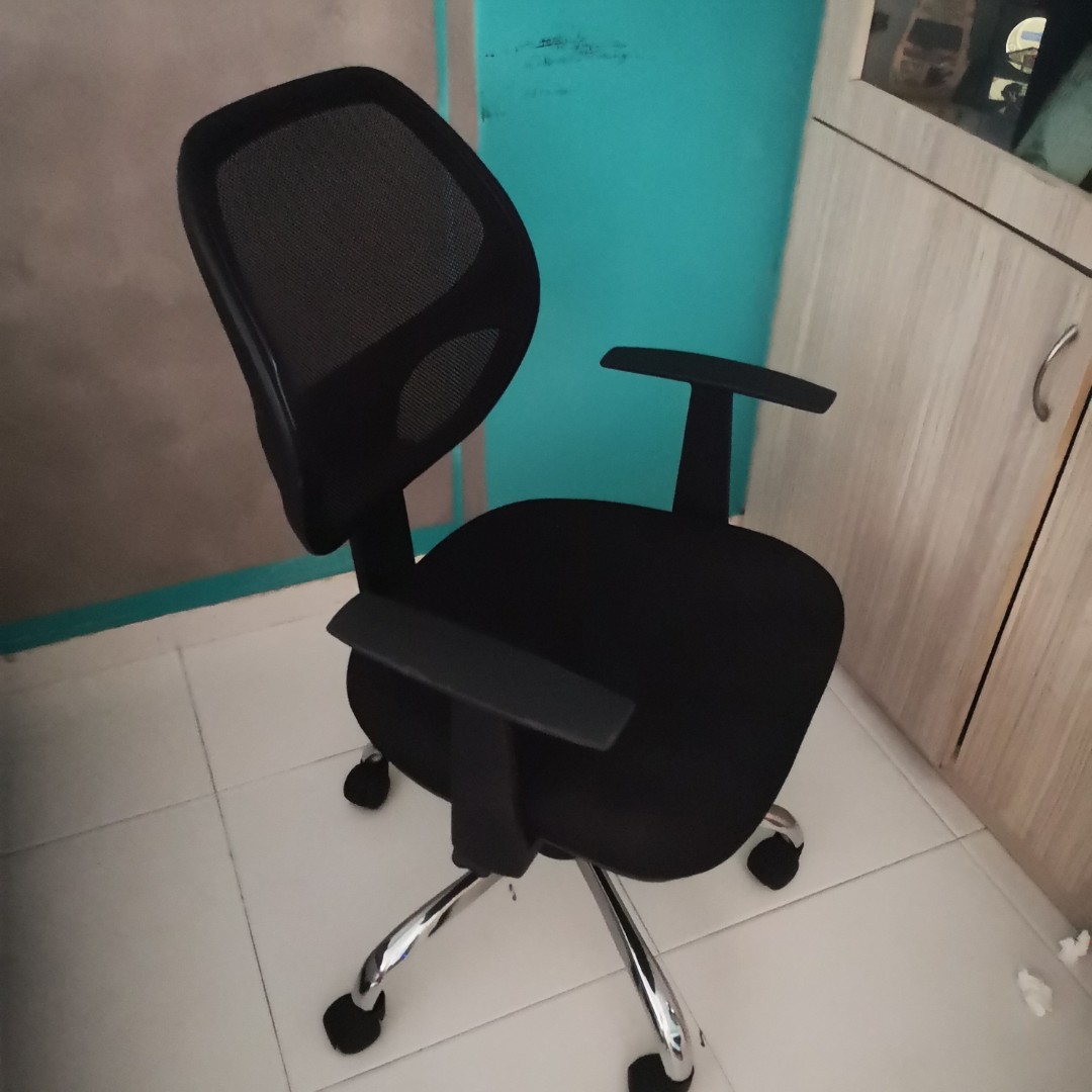 Revolving chair for study room, Furniture & Home Living, Furniture ...