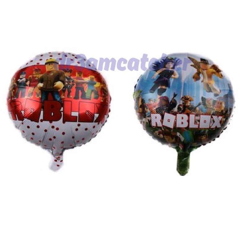Roblox 18 inch balloons, Cloth backdrop 120cm by 80cm happy birthday ...