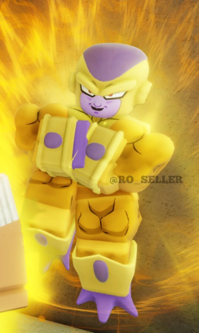 Roblox YBA Golden Frieza (Skin), 興趣及遊戲, 玩具 & 遊戲類 - Carousell