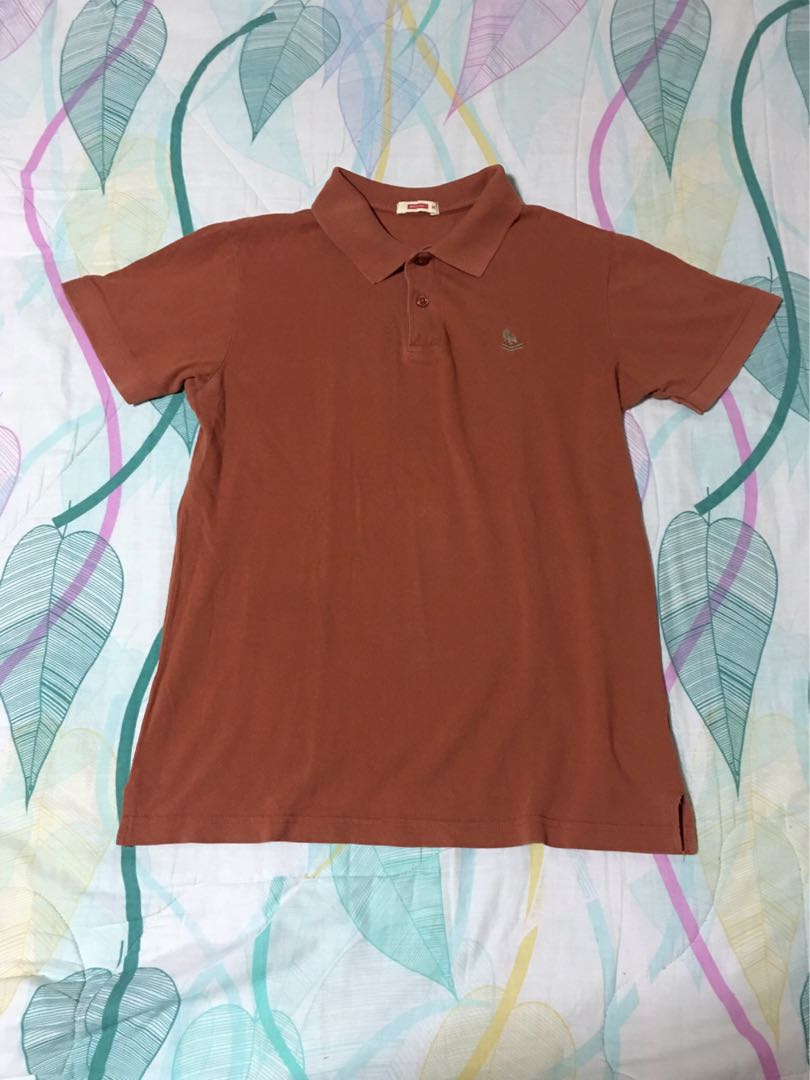 Bench rusty orange polo shirt, Men's Fashion, Tops & Sets, Tshirts ...