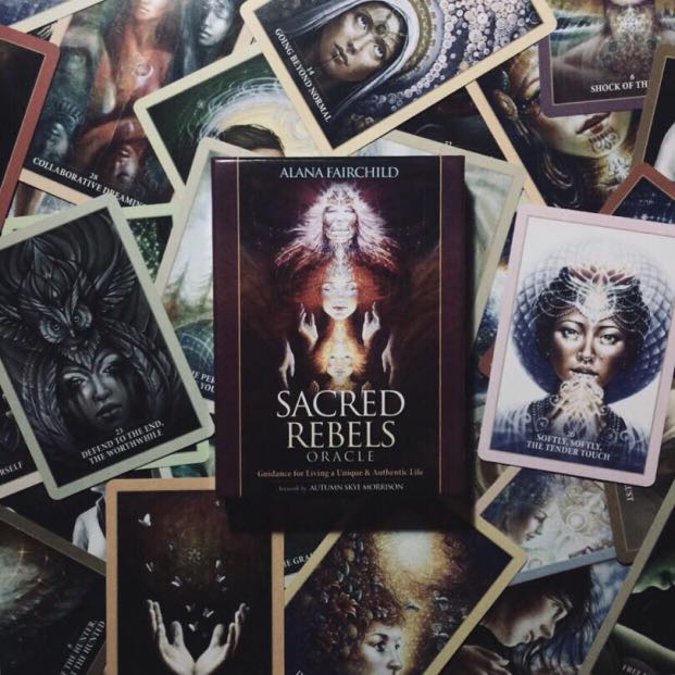 Sacred Rebels Oracle Deck, Hobbies & Toys, Books & Magazines, Religion ...