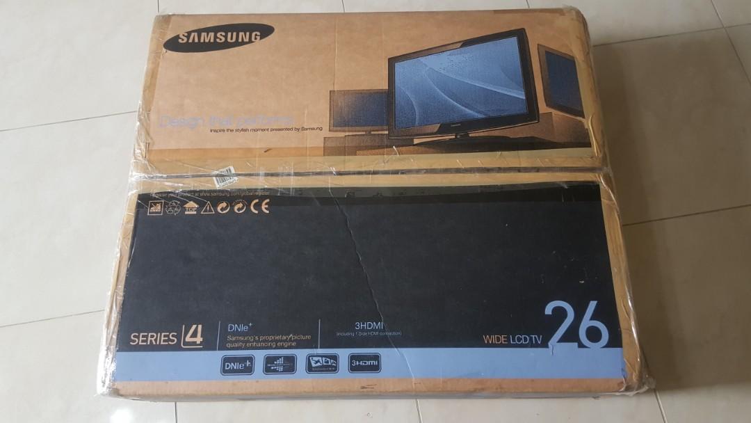 Samsung 26" LCD tv, TV & Home Appliances, TV & Entertainment, TV on ...