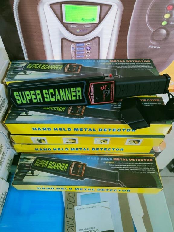 Security Guard Purpose Super Scanner Handheld Metal Detector, Furniture ...