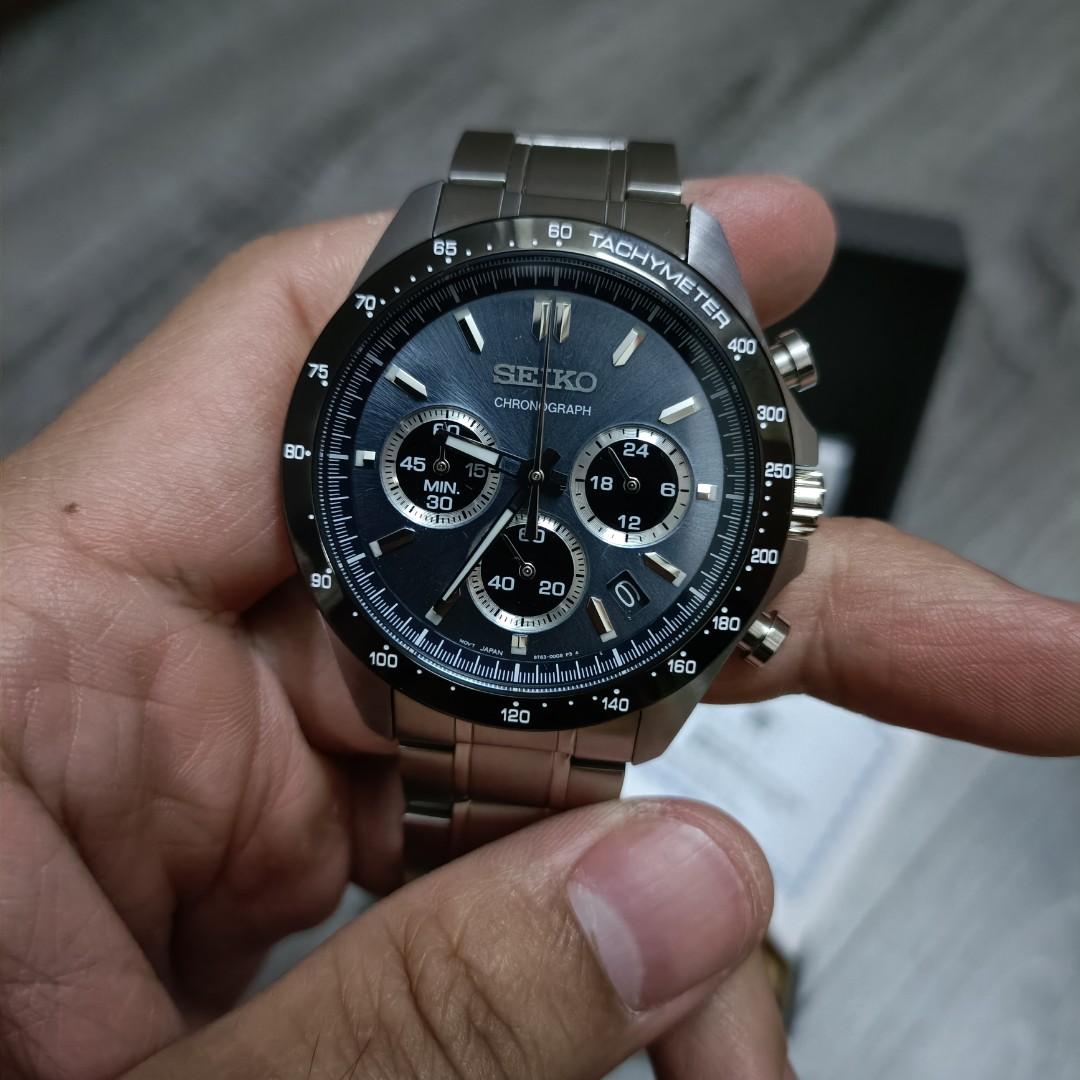 Seiko SBTR027 JDM Spirit chronograph, Men's Fashion, Watches ...