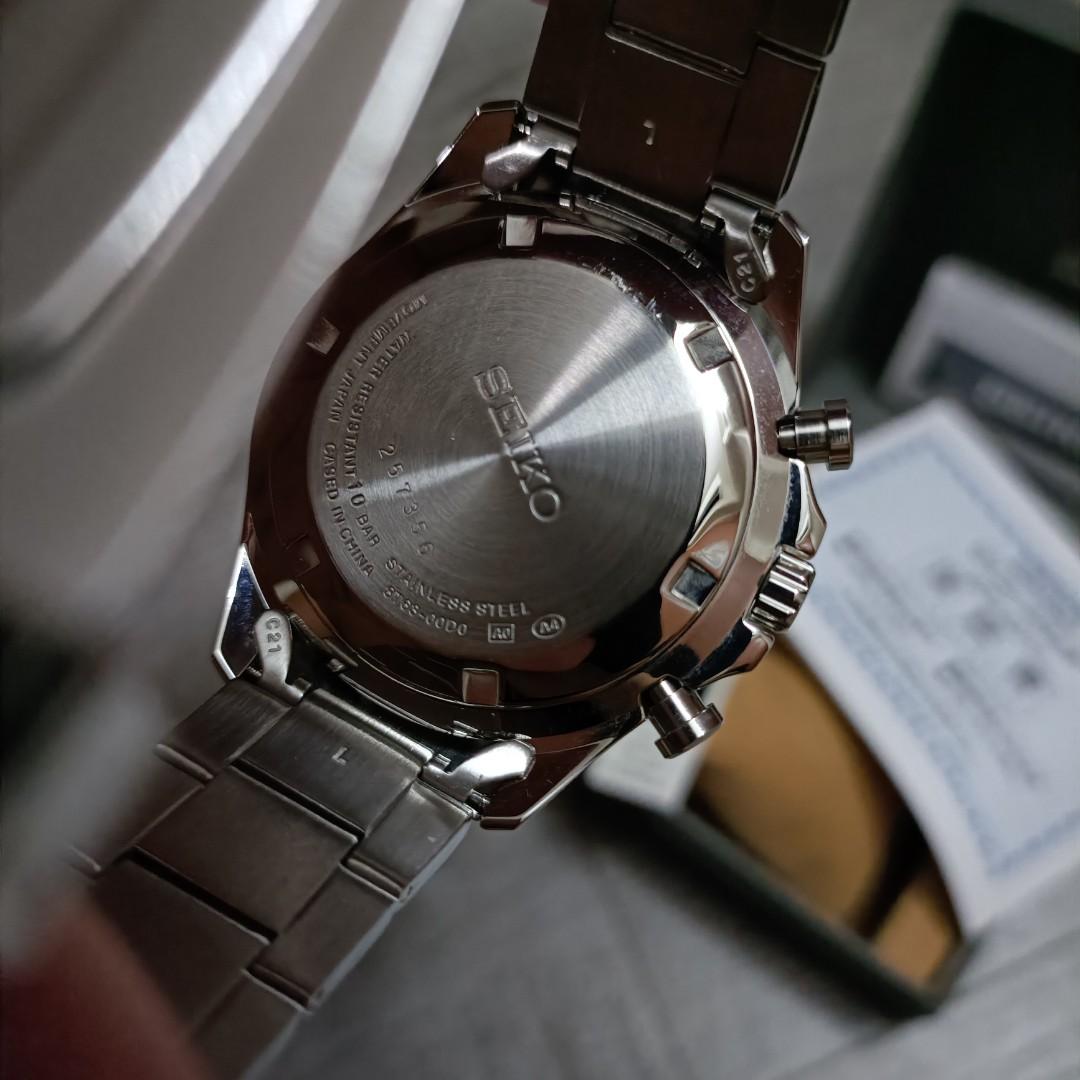 Seiko SBTR027 JDM Spirit chronograph, Men's Fashion, Watches ...