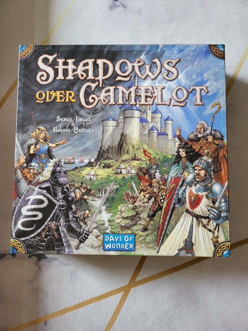 Shadows over Camelot and Merlins company expansion, Hobbies & Toys ...