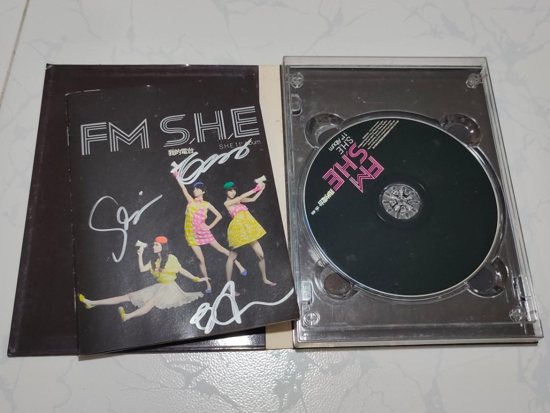 S.h.e she Hebe Ella Selina autograph fm cd album, Hobbies & Toys, Music & Media, CDs & DVDs on ...