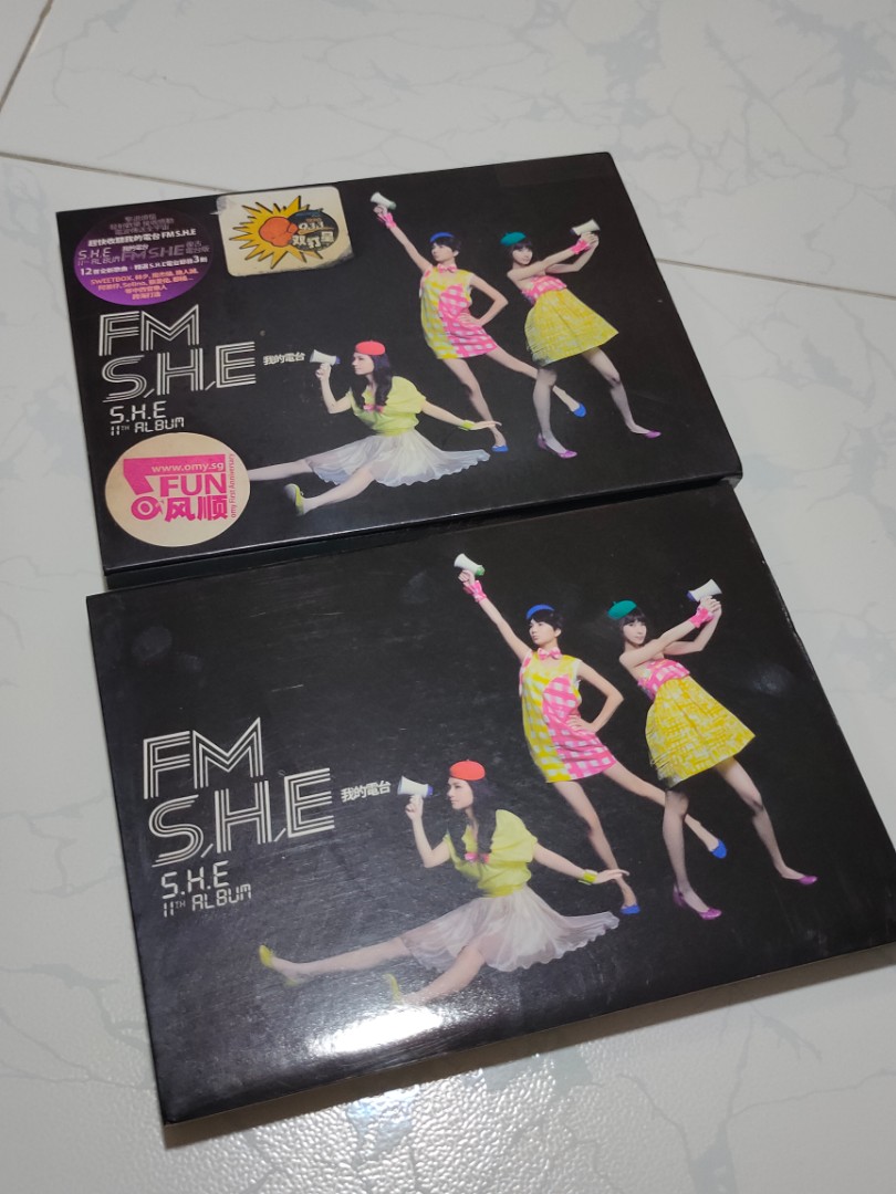 S.h.e she Hebe Ella Selina autograph fm cd album, Hobbies & Toys, Music & Media, CDs & DVDs on ...