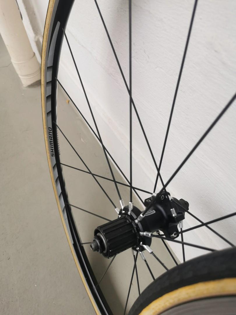 Shimano 10 speed rim brake wheelset, Sports Equipment, Bicycles & Parts ...