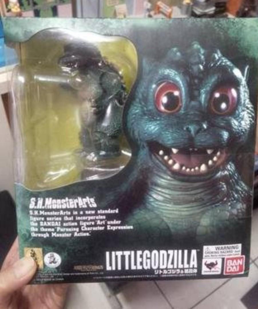 S.h.monsterarts little godzilla baby godzilla minila, Hobbies & Toys ...