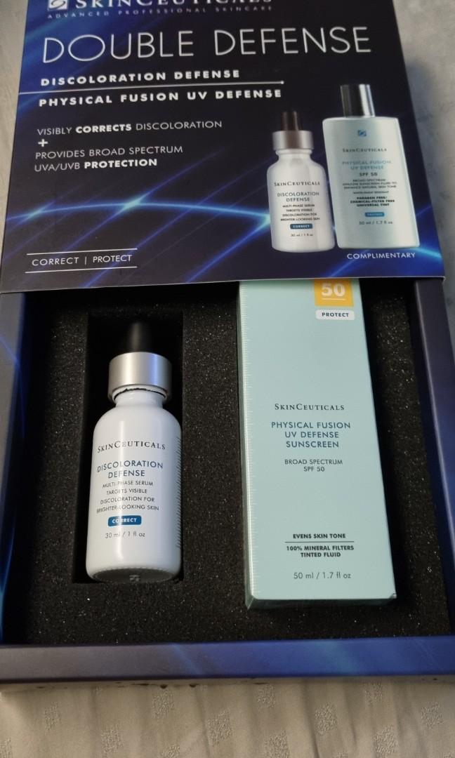 Skinceuticals double defense set, Beauty & Personal Care, Face, Face ...