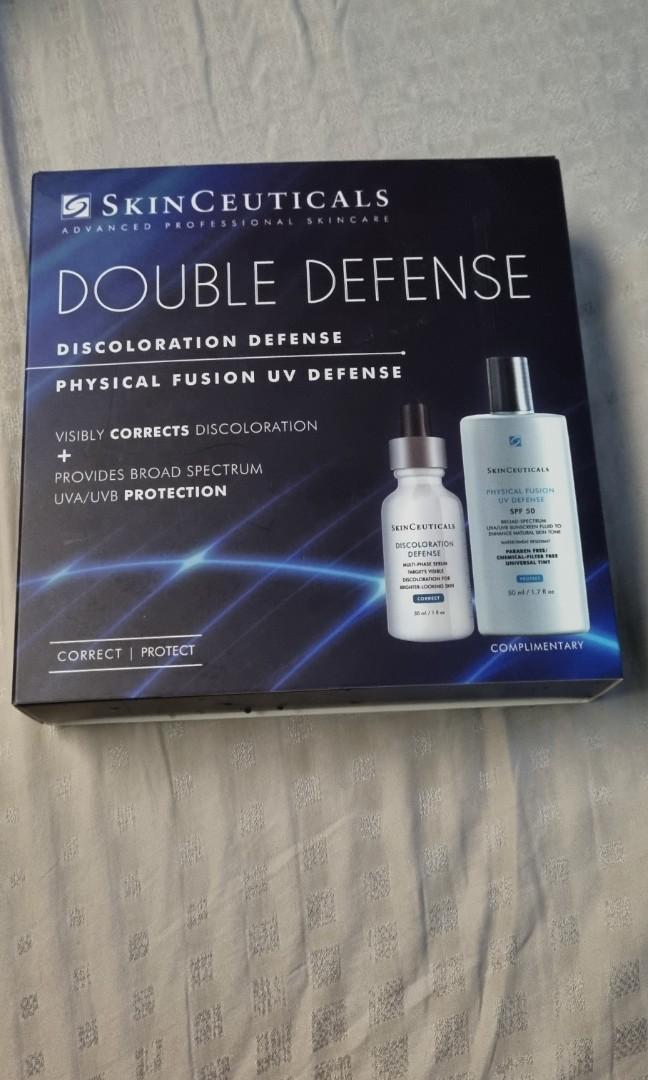 Skinceuticals double defense set, Beauty & Personal Care, Face, Face ...