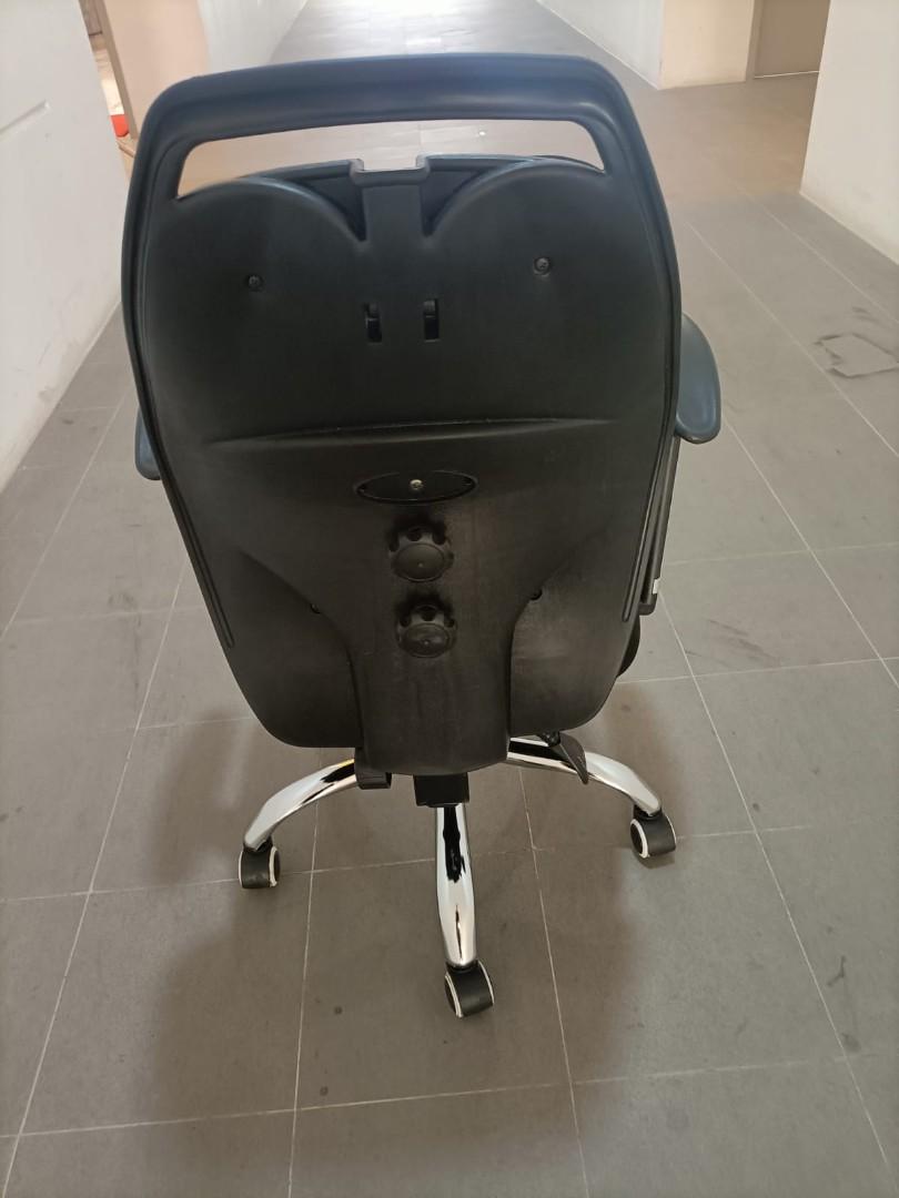 SPAWN II DYNASPINE Office Chair in BLACK, Furniture & Home Living ...