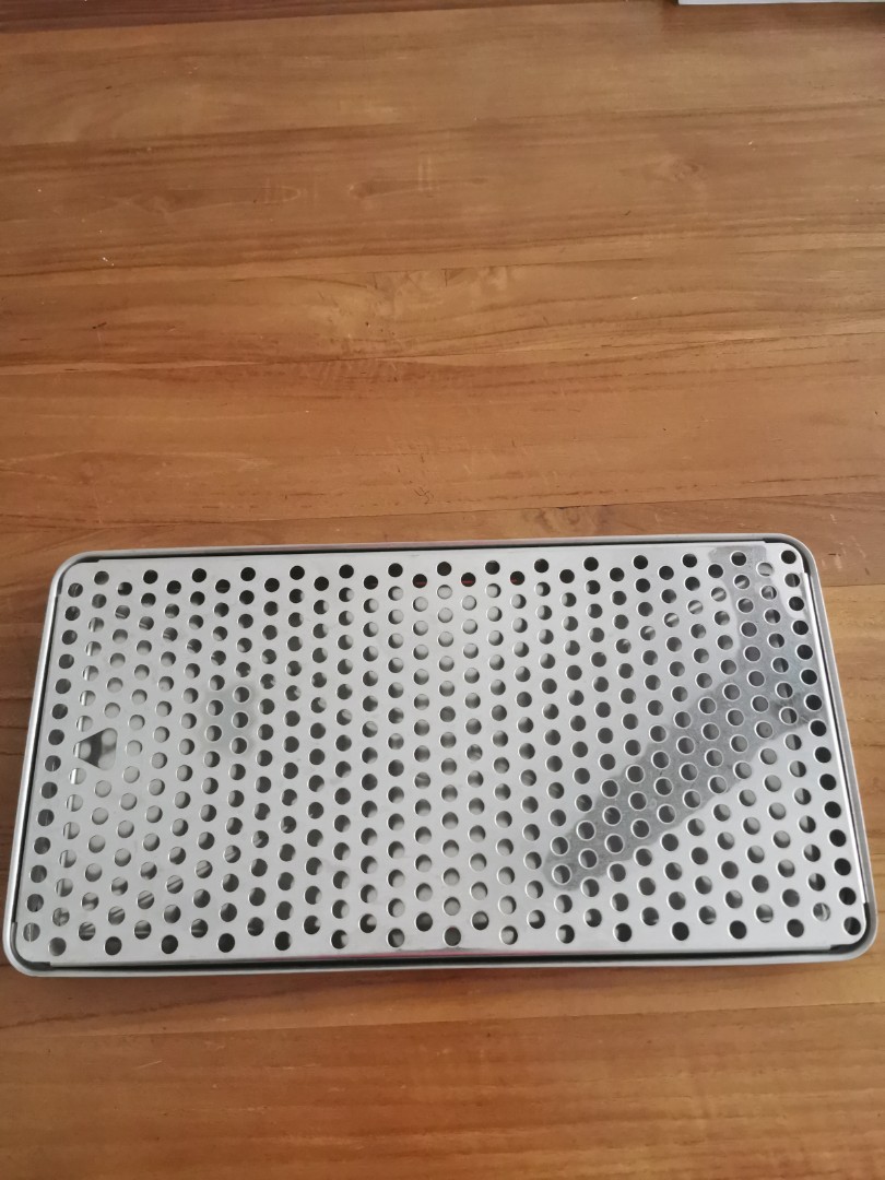 Stainless steel drip tray, Furniture & Home Living, Kitchenware ...