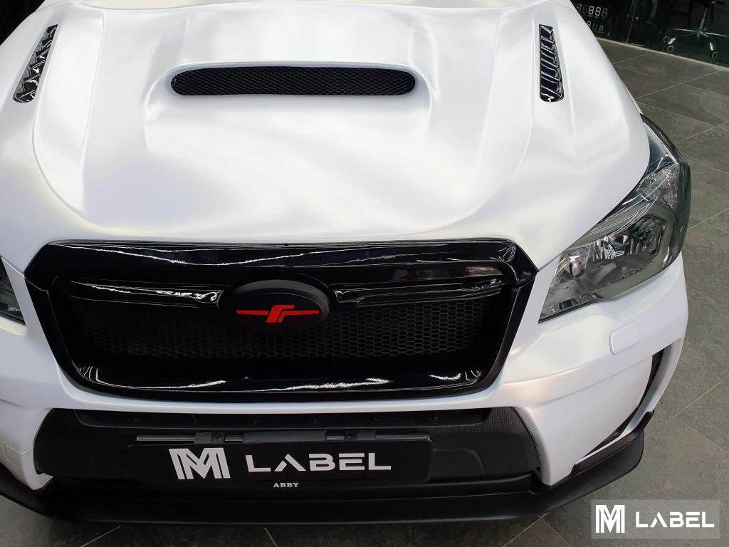 Subaru Forester Full Vinyl Wrap - Gold Satin, Car Accessories, Car ...