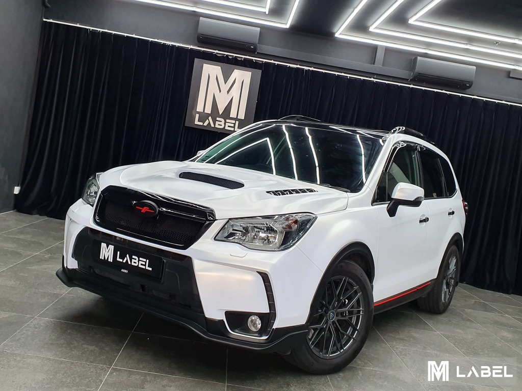 Subaru Forester Full Vinyl Wrap - Gold Satin, Car Accessories, Car ...