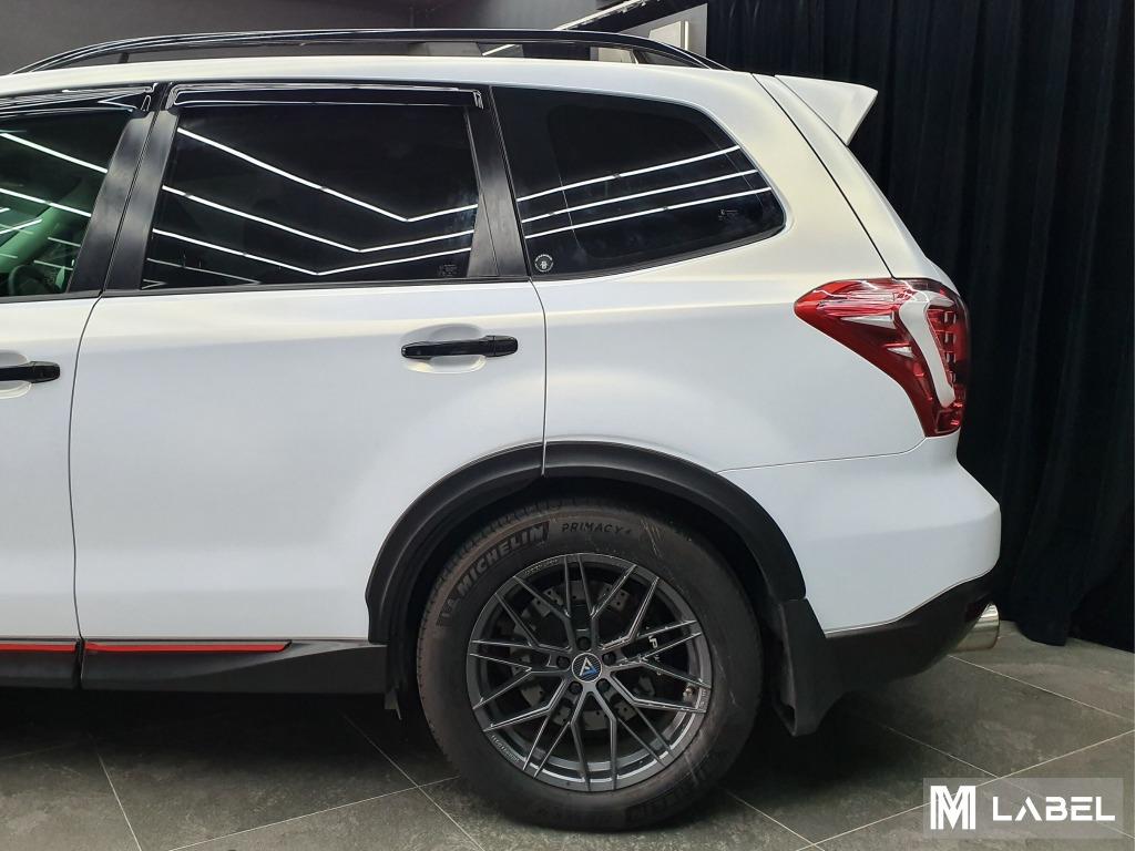 Subaru Forester Full Vinyl Wrap - Gold Satin, Car Accessories, Car ...