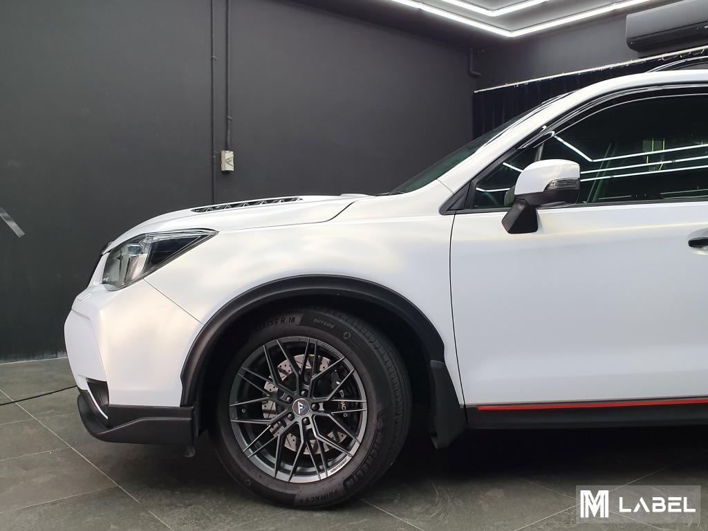 Subaru Forester Full Vinyl Wrap - Gold Satin, Car Accessories, Car ...