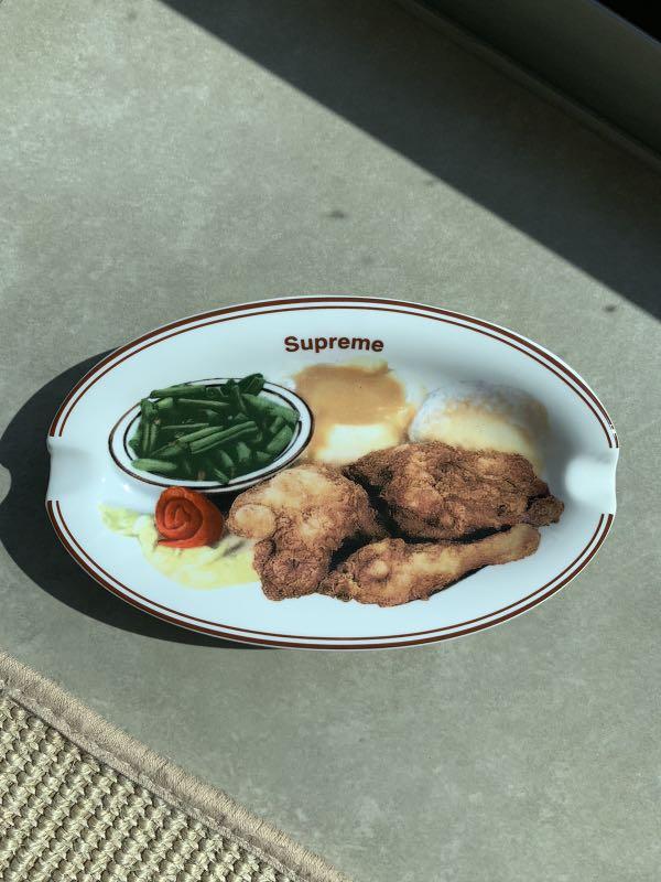 Supreme Chicken Dinner Ashtray Plate, Men's Fashion, Watches ...
