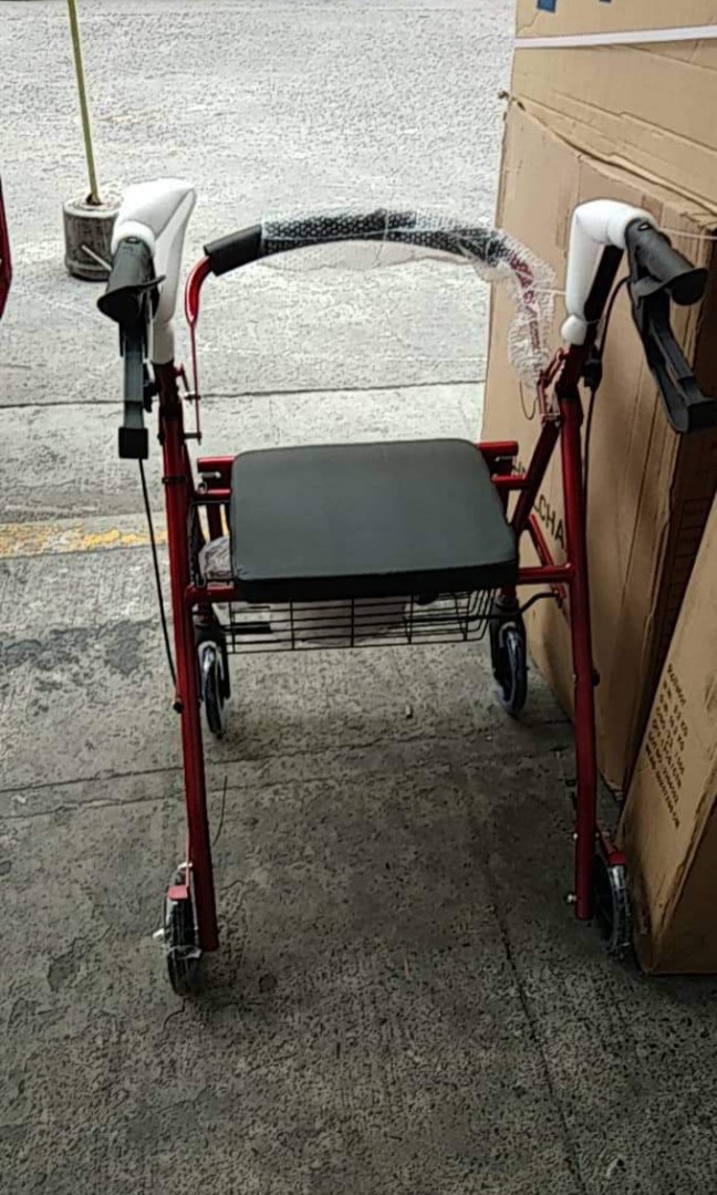 Surrmed adult walker rollator, Health & Nutrition, Assistive ...
