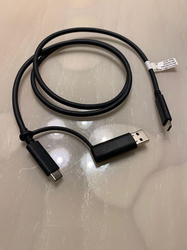 Thinkpad USB-C with USB-A cable, Computers & Tech, Parts & Accessories ...