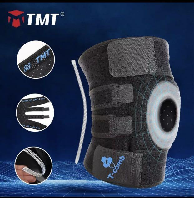 TMT knee brace pad knee guard knee support, Health & Nutrition, Braces ...