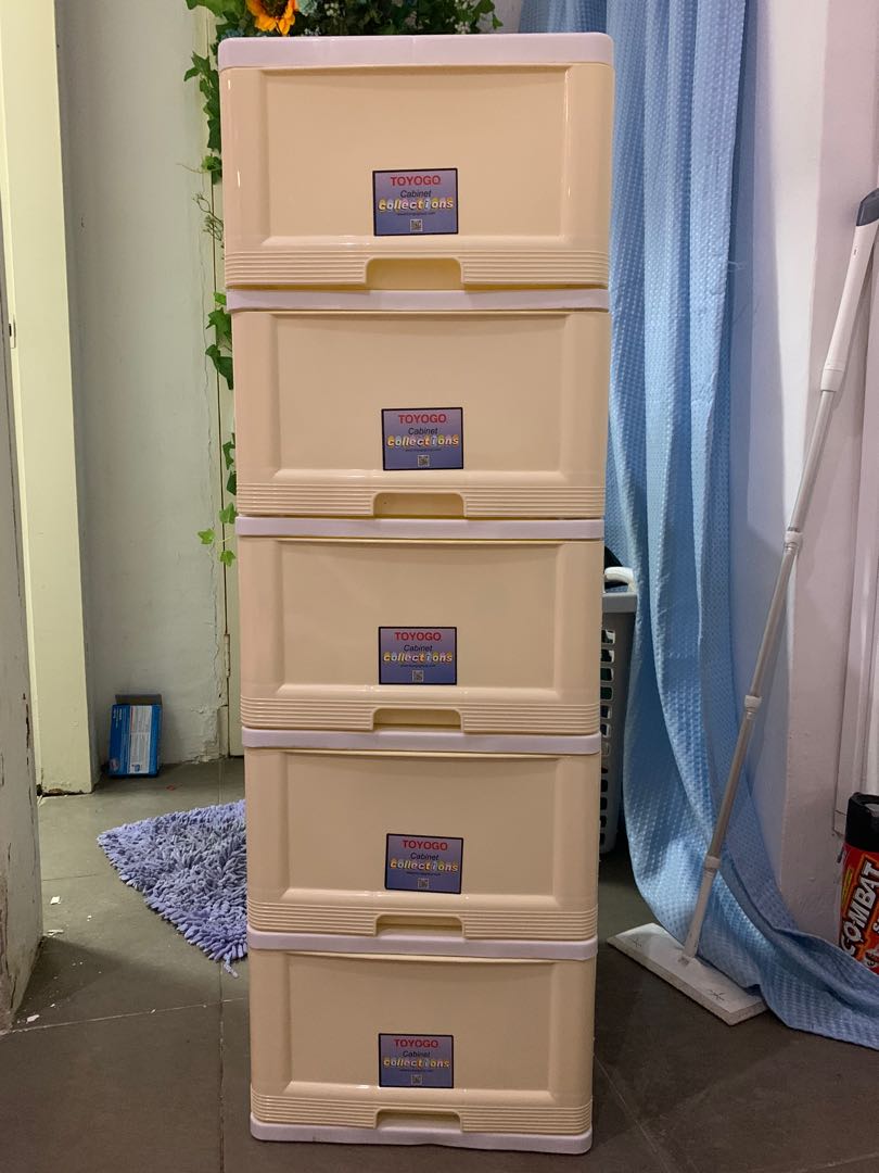 Toyogo Drawers (5 tier), Furniture & Home Living, Furniture, Shelves ...