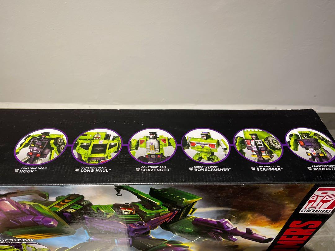 Transformers Generations Combiner Wars Devastator Figure Set, Hobbies ...