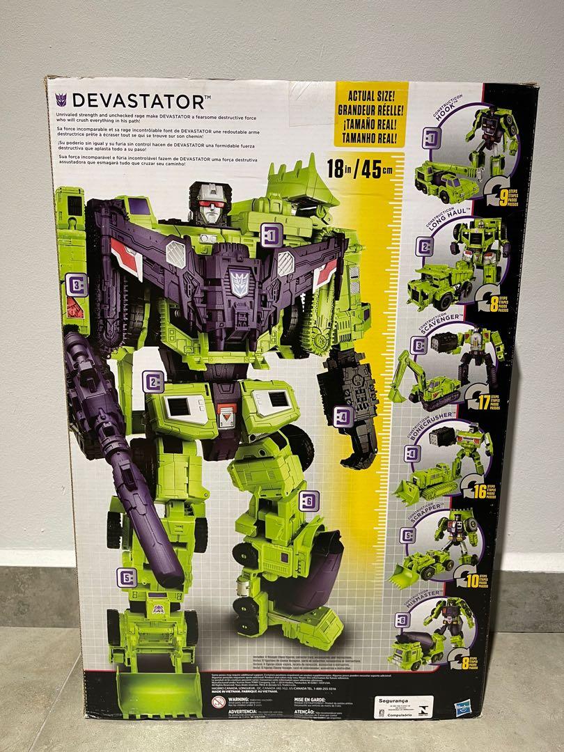 Transformers Generations Combiner Wars Devastator Figure Set, Hobbies ...