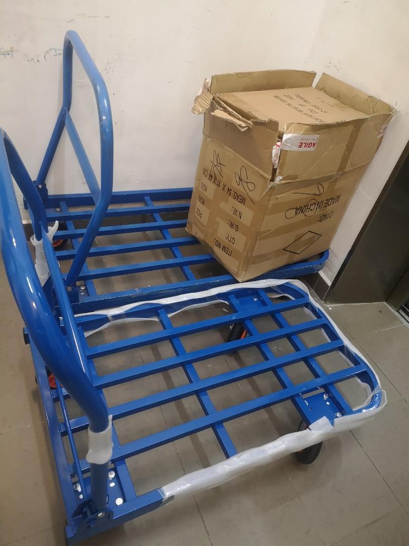 Troli 100cm trolley besi tahan lasak, Furniture & Home Living, Home ...