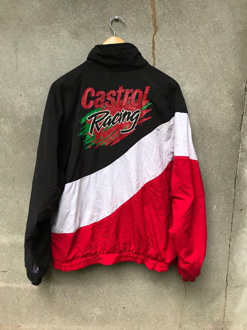 vintage castrol racing jacket, Men's Fashion, Coats, Jackets and ...