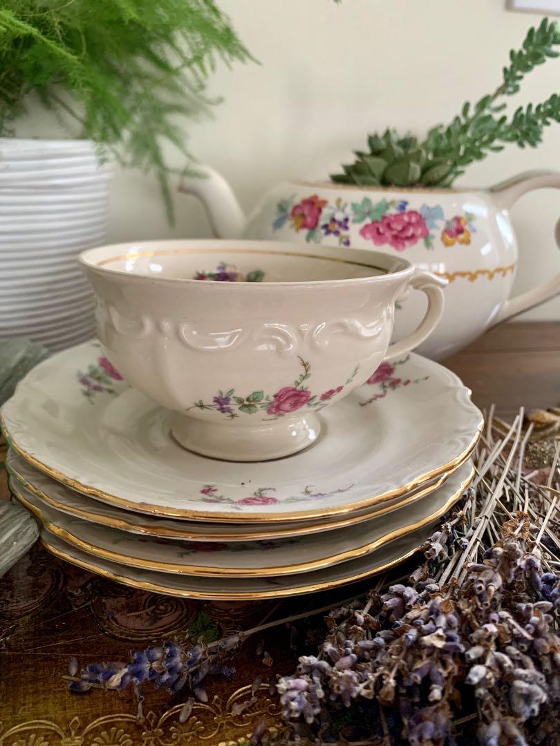 Vintage Polish Tea Cups, Hobbies & Toys, Memorabilia & Collectibles ...