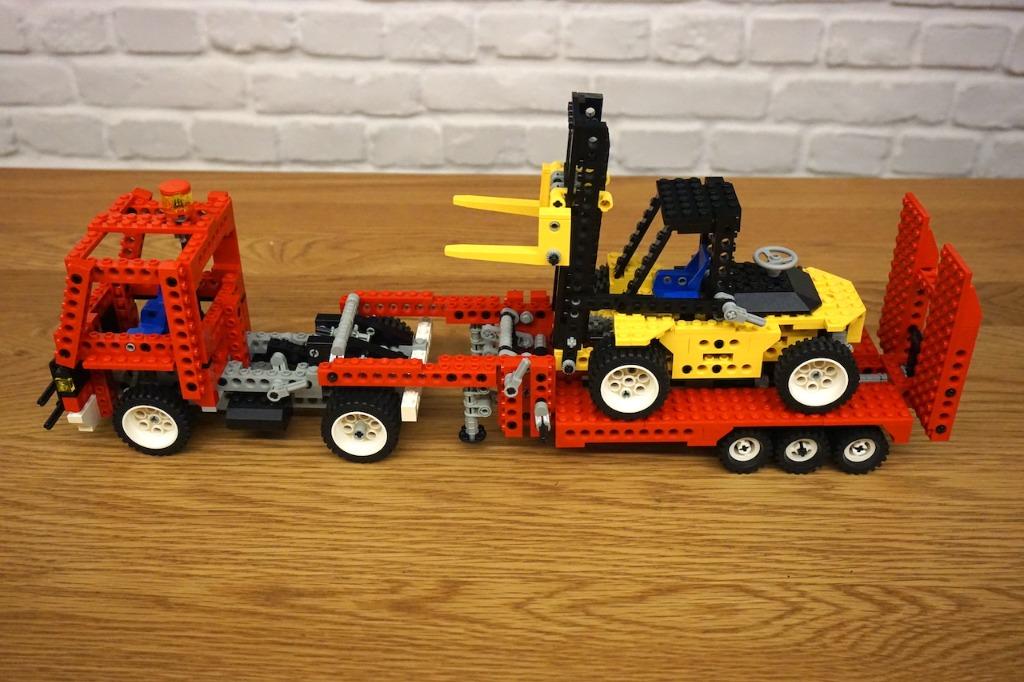 Vintage Technic LEGO set 8872 - Forklift Transporter, Hobbies & Toys ...