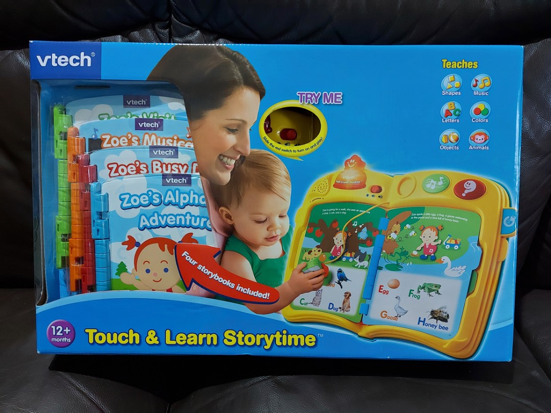 全新 VTECH Touch & Learn Storytime 互動發聲故事書, 興趣及遊戲, 玩具 & 遊戲類 - Carousell