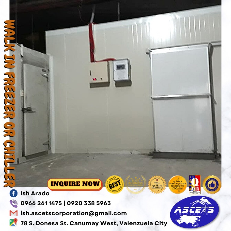 walk in freezer or chiller, Commercial & Industrial, Construction ...
