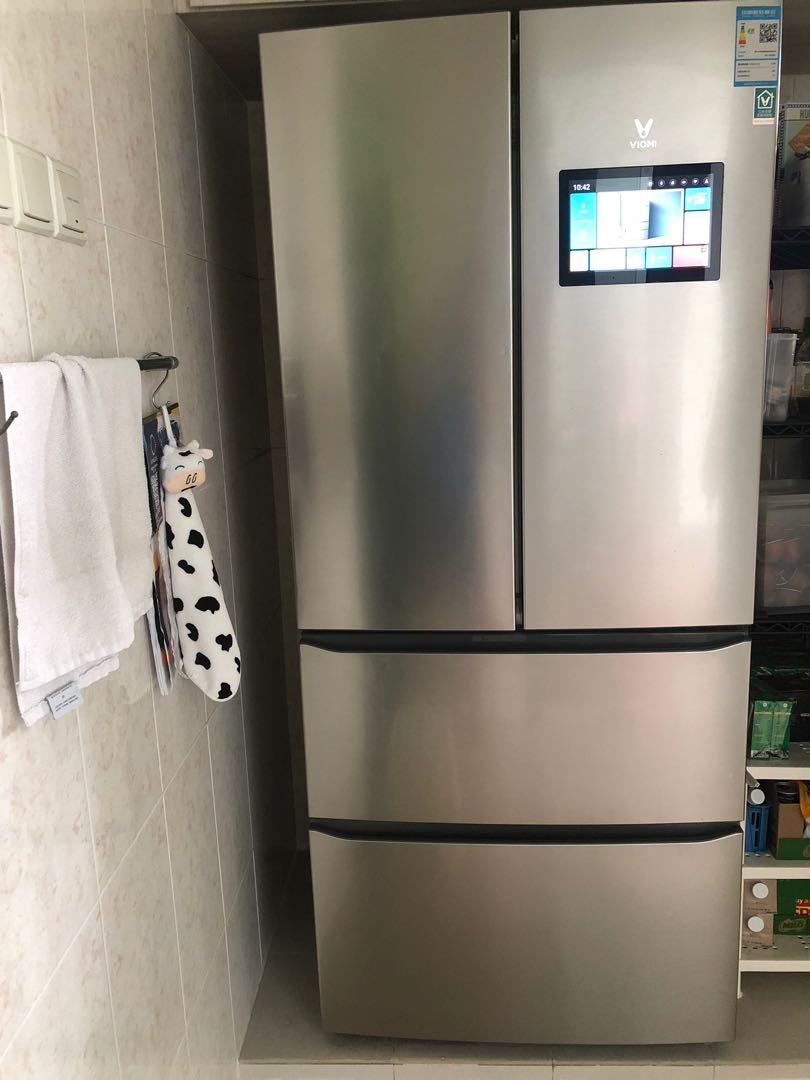 Xiaomi Viomi BCD-462WMBA Smart Fridge, French door, AI Cooling System ...