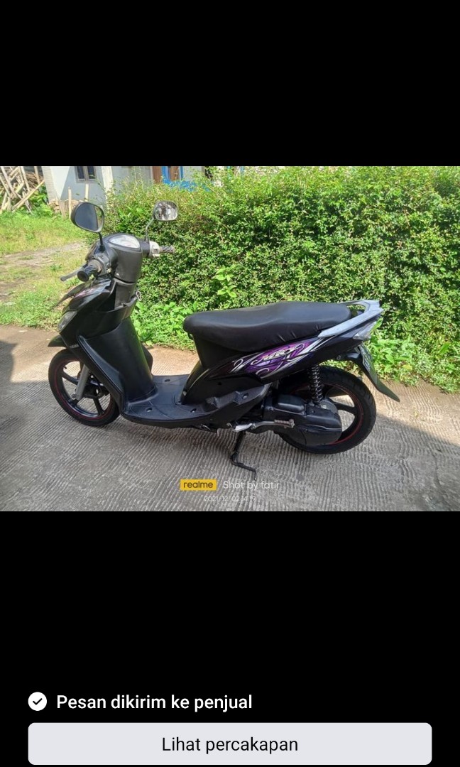 Yamaha Mio hitam tahun 2011, Motor di Carousell