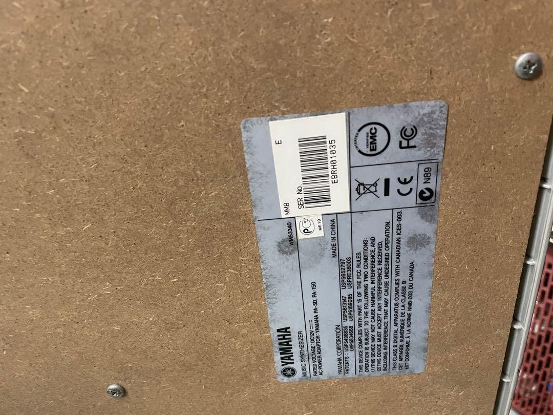 YAMAHA MM8 SYNTHESIZER, Hobbies & Toys, Music & Media, Musical ...