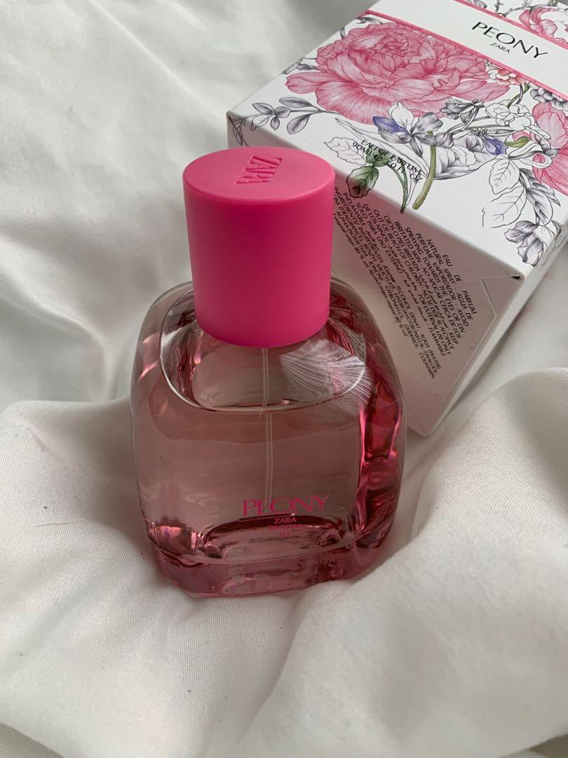 Zara Peony Perfume 90ml, Beauty & Personal Care, Fragrance & Deodorants ...