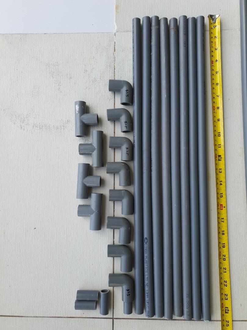 13mm pvc pipe various lengths, Furniture & Home Living, Gardening ...