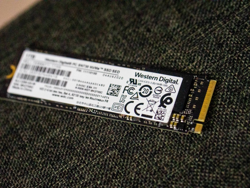1TB SN730 WD BLACK M.2 NVME SSD 96LAYER 3D NAND TLC health 100% (OEM ...