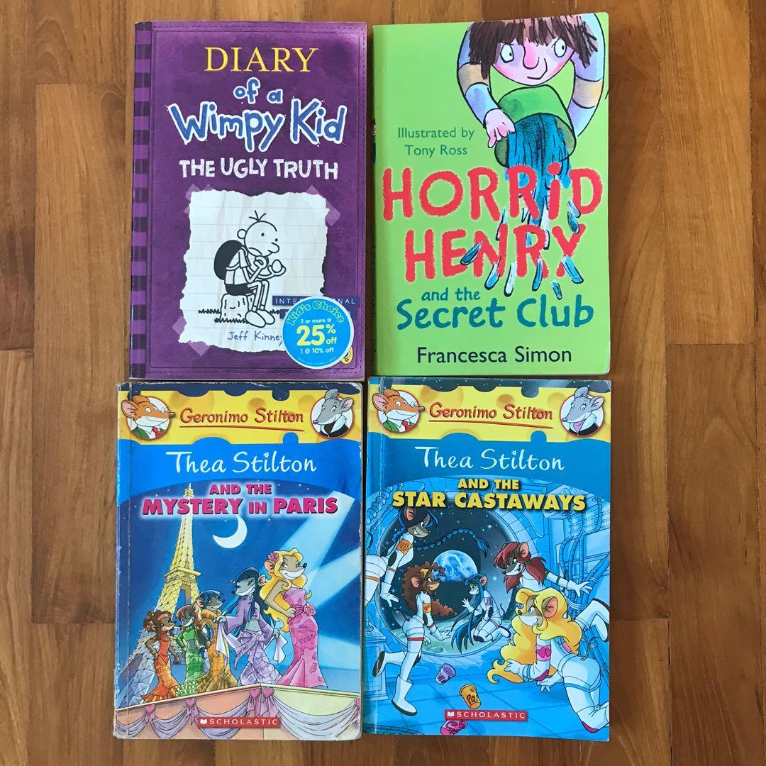 $2.50 each! Roald Dahl books, Diary of a Wimpy Kid, Horrid Henry ...