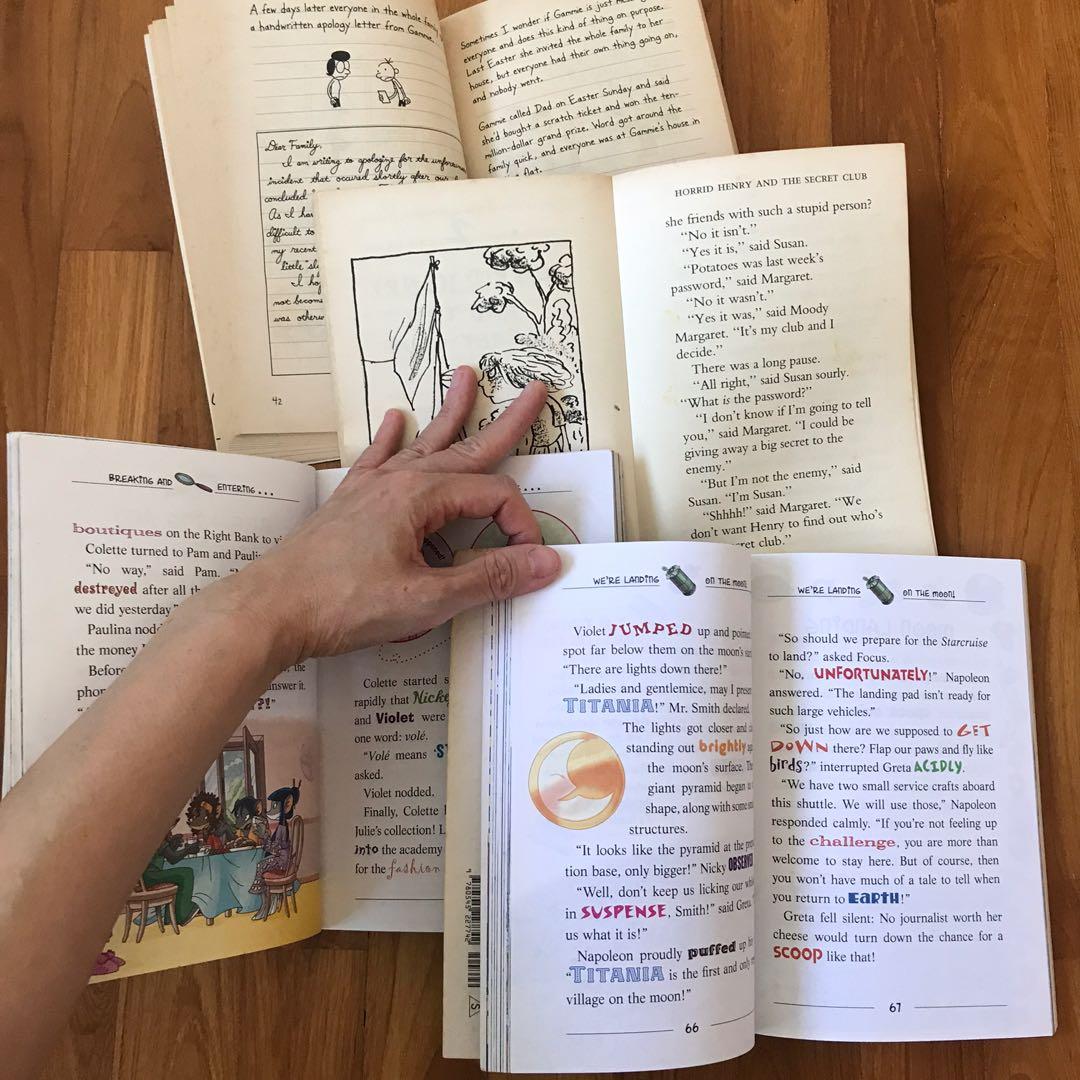 $2.50 each! Roald Dahl books, Diary of a Wimpy Kid, Horrid Henry ...