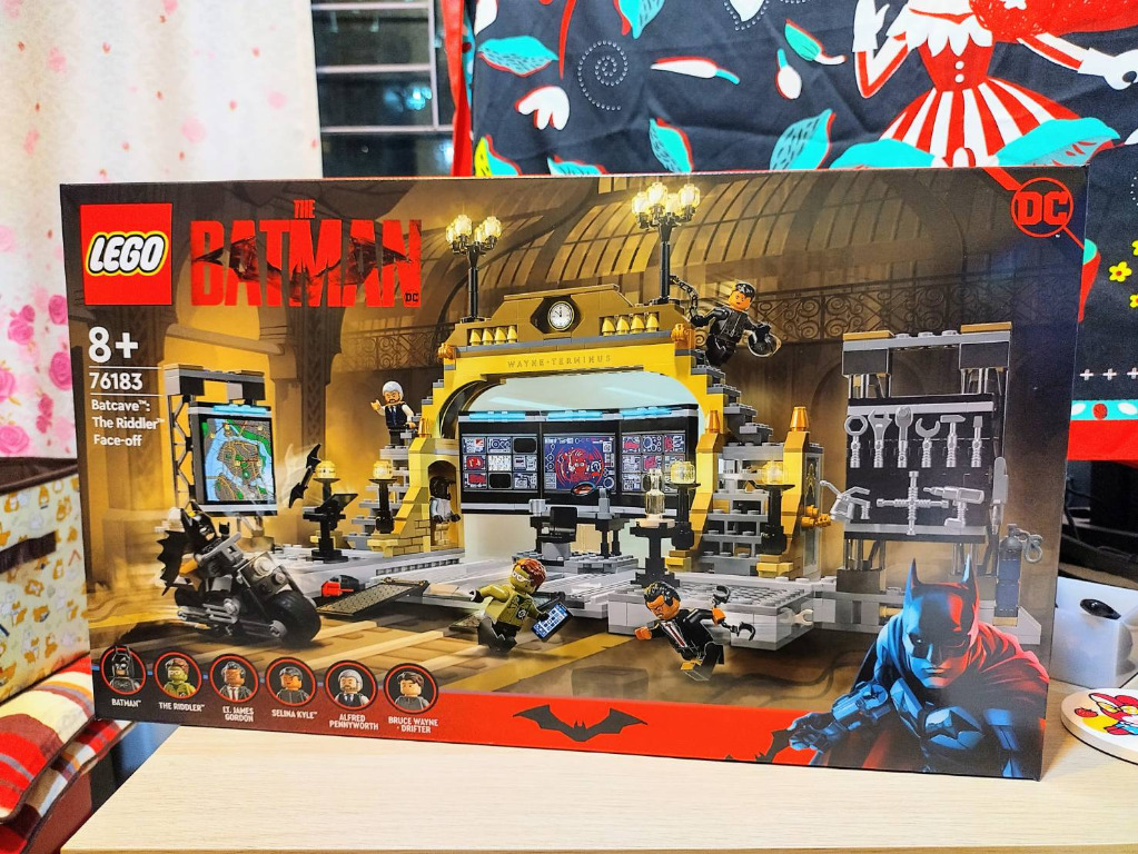 全新 Lego 76183 Batcave The Riddler Face Off 蝙蝠俠 Batman DC, 興趣及遊戲, 玩具 ...