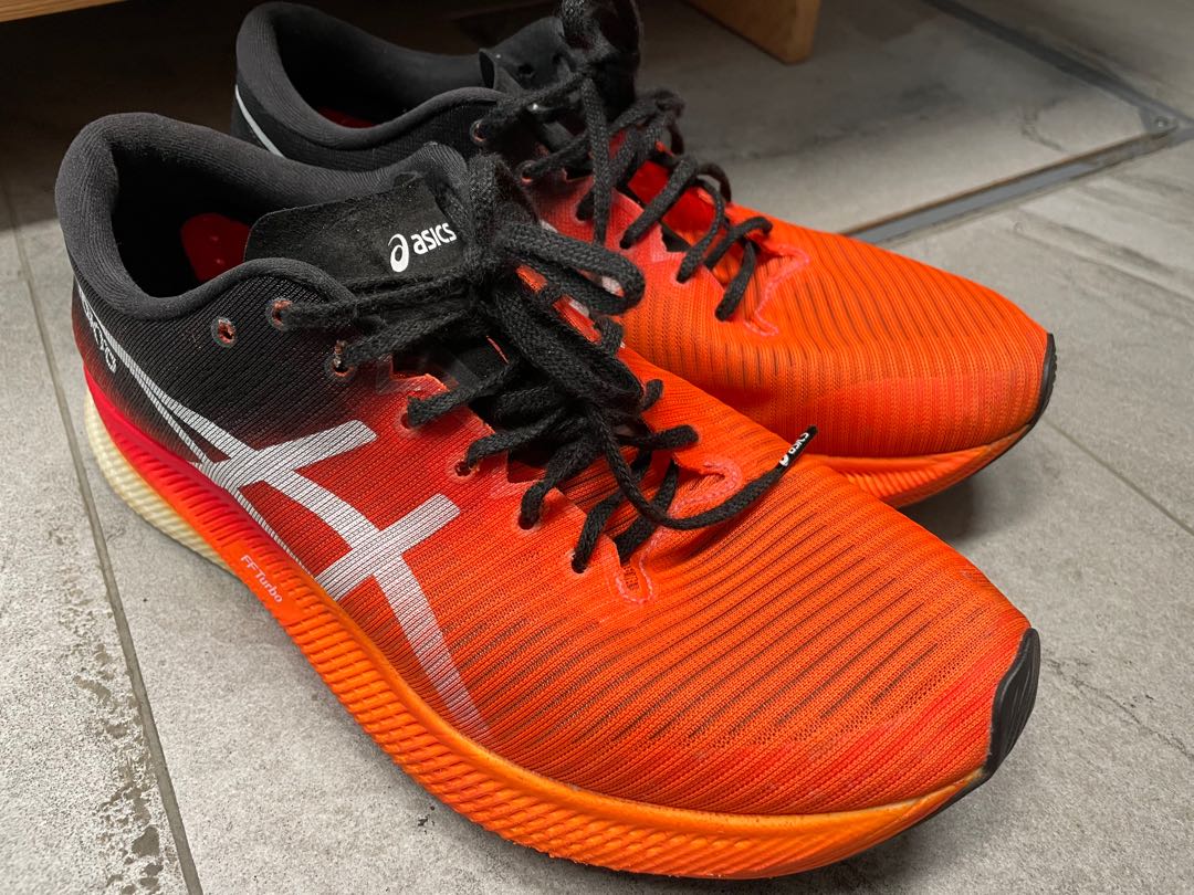 Aasics Metaspeed Edge (Sunset Colourway), Men's Fashion, Footwear ...