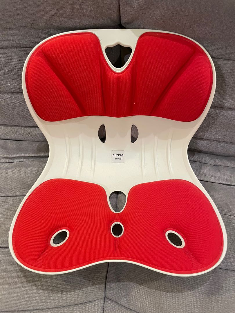 Ablue Curble back posture correction chair, Furniture & Home Living ...