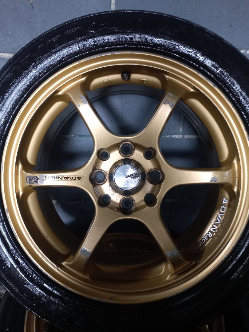 Advan rims, Car Parts & Accessories, Mags and Tires on Carousell
