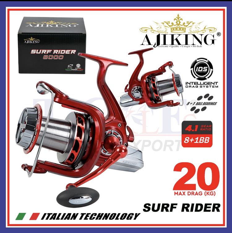 Ajiking Reel, Sports Equipment, Fishing on Carousell